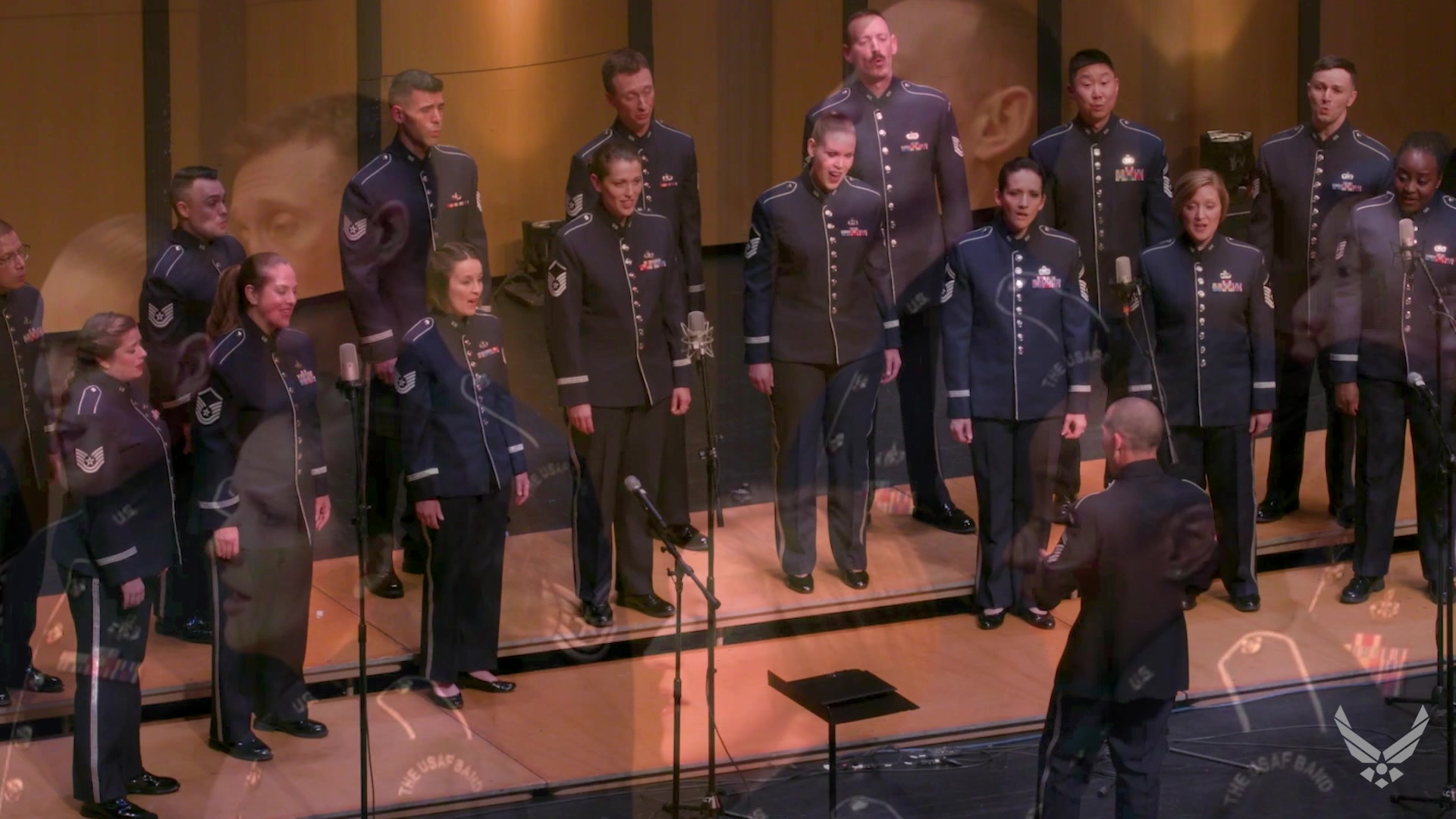 The Singing Sergeants performing "The Way You Look Tonight" at 2023 ...