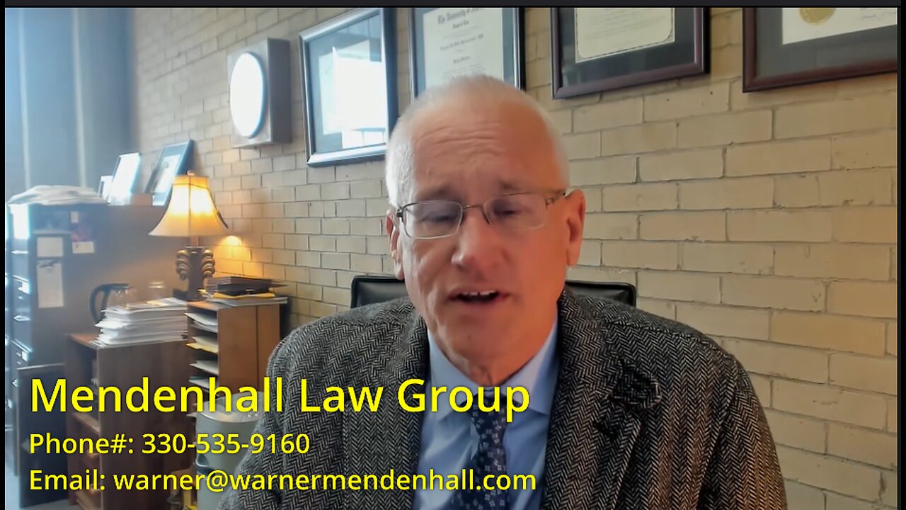 Warner Mendenhall - using WhistleBlowing to end Criminal Behavior that ...