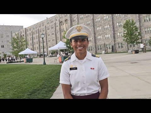 Cadet CDR Isabella Sullivan, San Antonio, TX leads West Point 2023 R ...