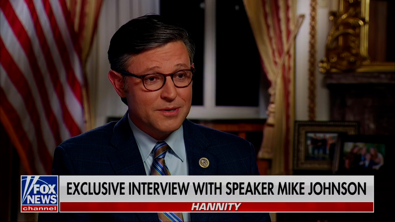 Mike Johnson on Hannity: 12 key lines from the new House speaker's ...