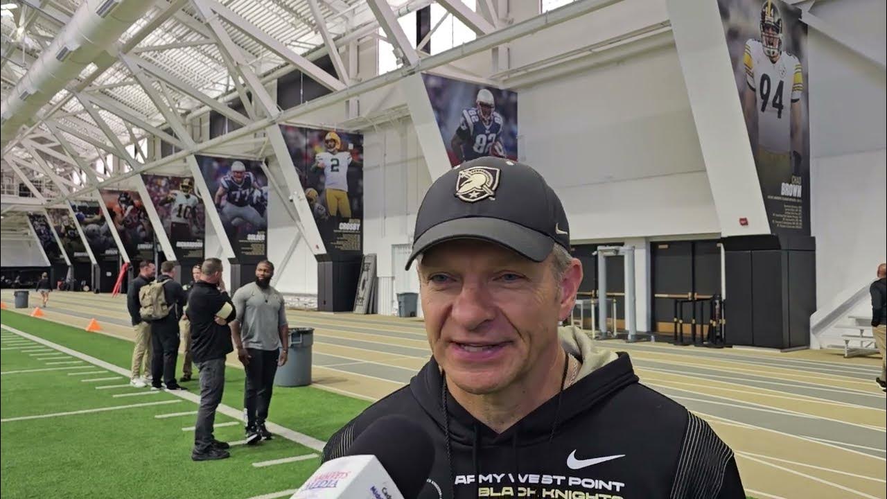 Army Coach Jeff Monken Post Walk Thru at CU for Air Force Game | RallyPoint