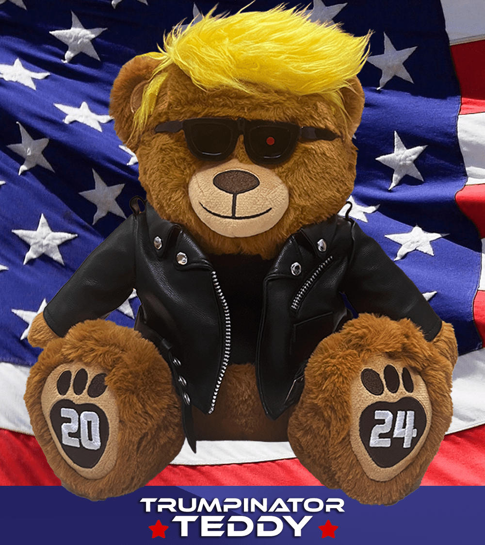 The Trumpinator Teddy Bear - I'll Be Back in 2024 | RallyPoint