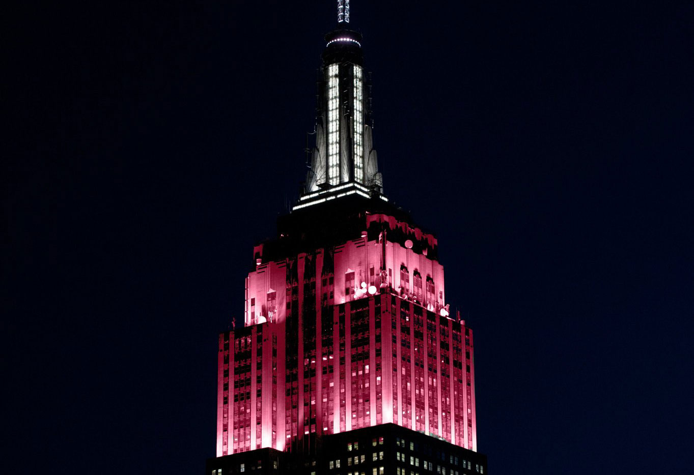 Empire State Building Lights Up to Honor Country Linked to Oct. 7 AND 9 ...