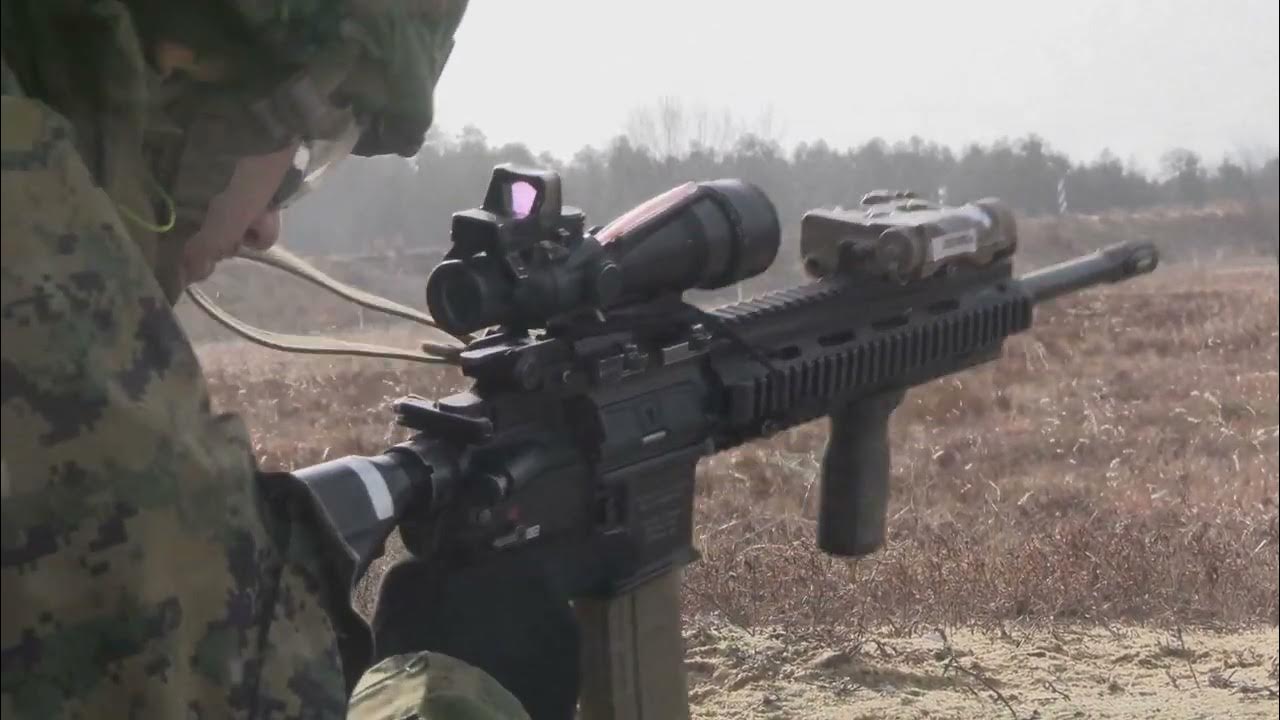 RANGE DAY: U.S. Marines conduct Rifle Qual and Mortar Range (FEX ...