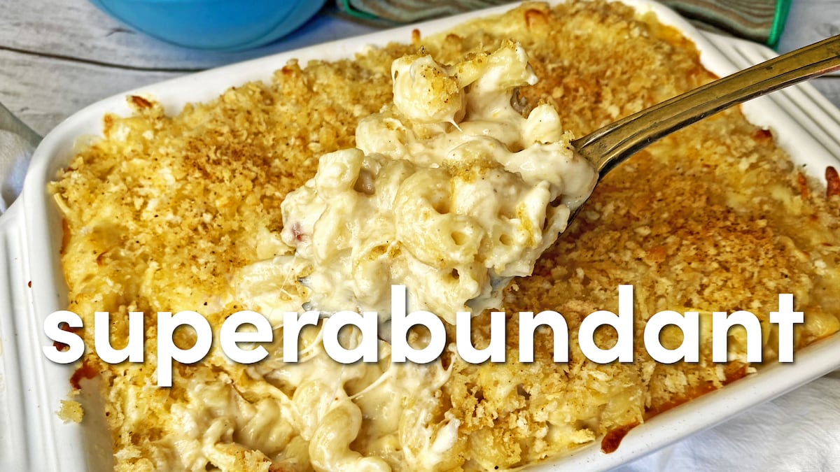 Superabundant dispatch: Dungeness crab macaroni and cheese and this ...