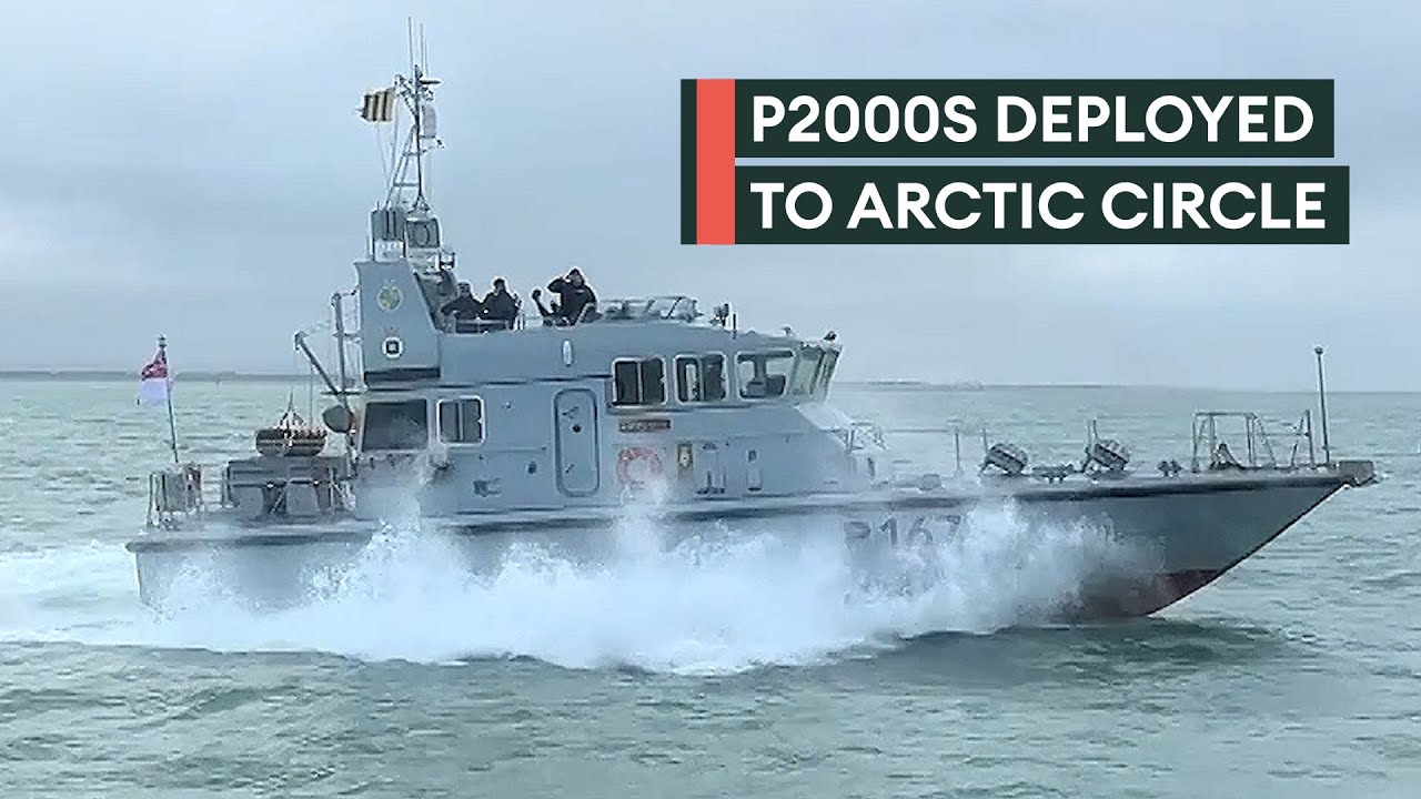 Royal Navy's smallest ships on epic journey across rough seas to Arctic ...