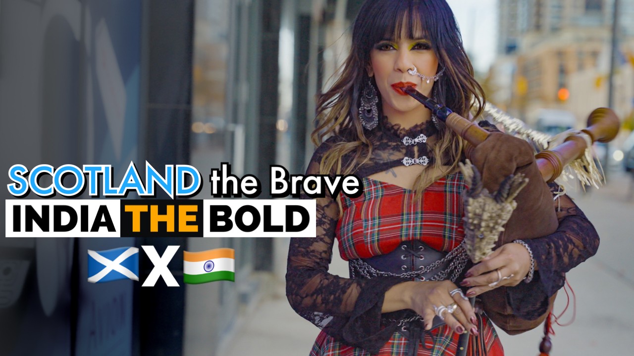 Scotland the Brave India the Bold (Bagpipes) Official Music Video - The ...