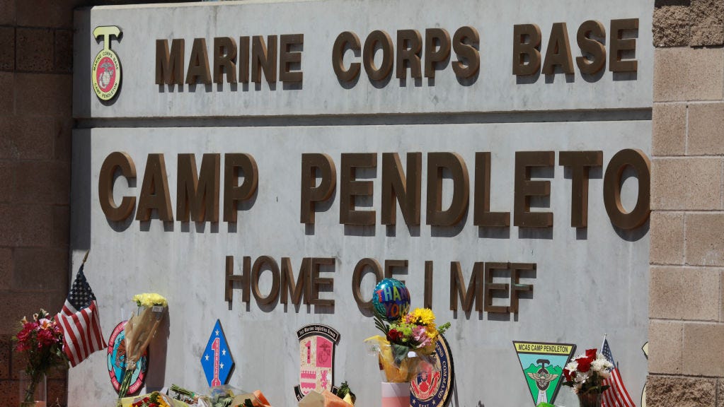 Marine in helicopter unit dies at Camp Pendleton during 'routine ...