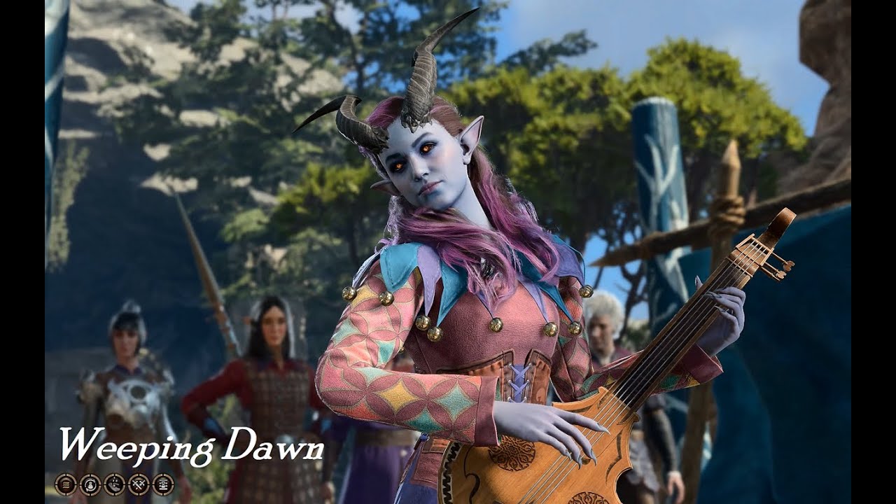 Weeping Dawn - Baldur's Gate III In Game Song Cinematic | RallyPoint