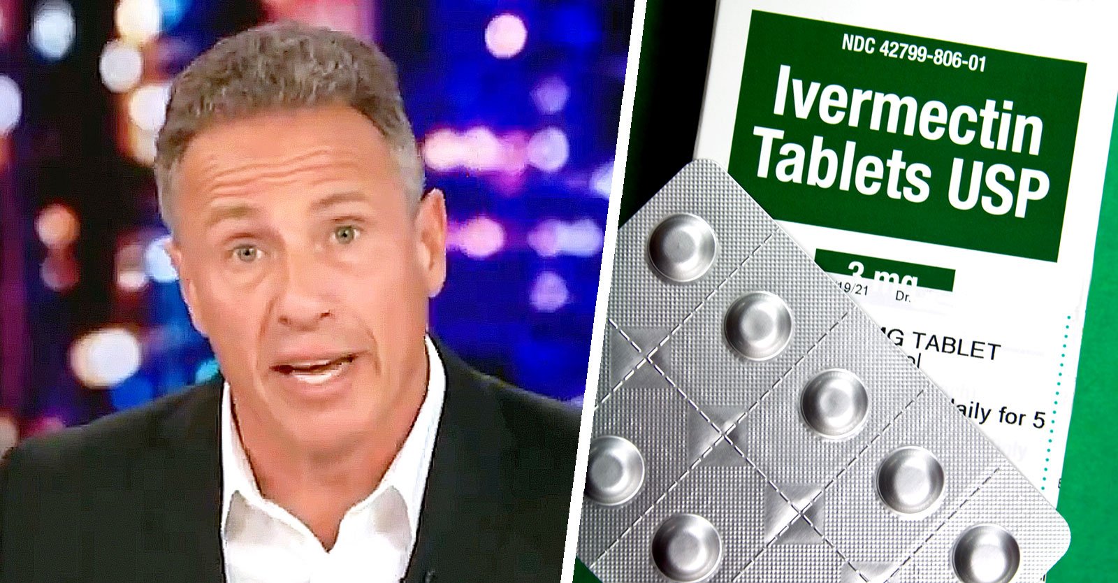 Chris Cuomo Admits to Taking Ivermectin, as New Study Shows It Reduced ...
