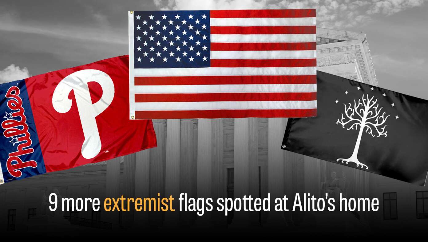 Here Are 9 More Extremist Flags Spotted At Alito's Home | RallyPoint