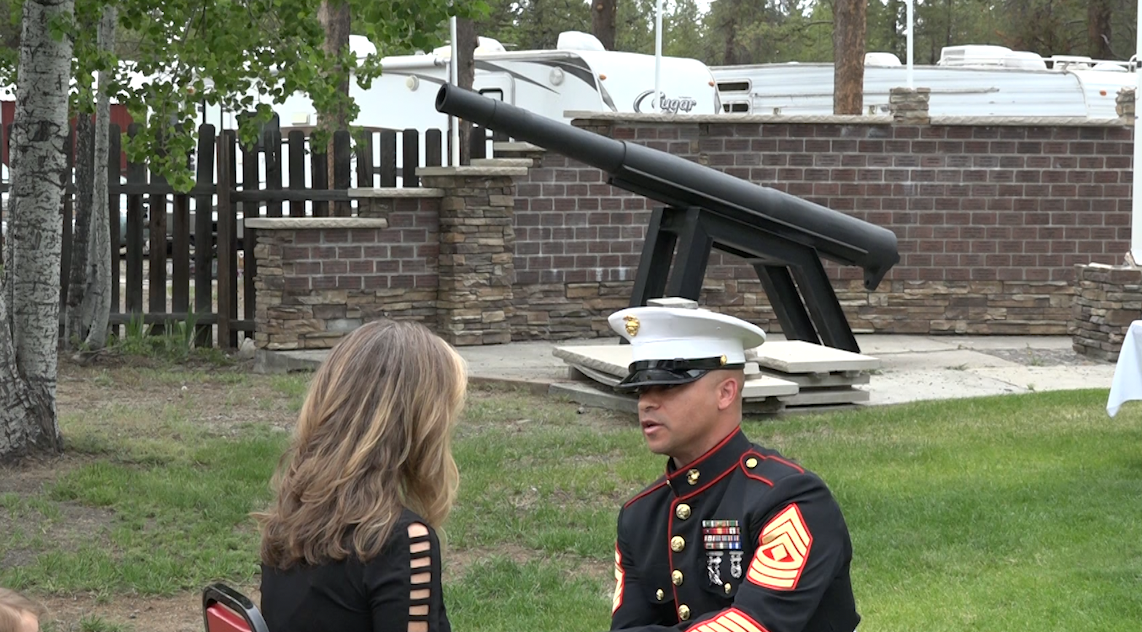 La Pine American Legion Post 45 honors, says farewell to fellow Marine ...