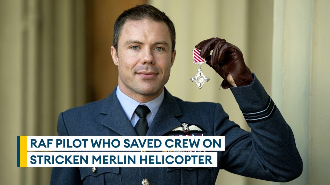 How RAF pilot's quick thinking after total engine failure earned him ...