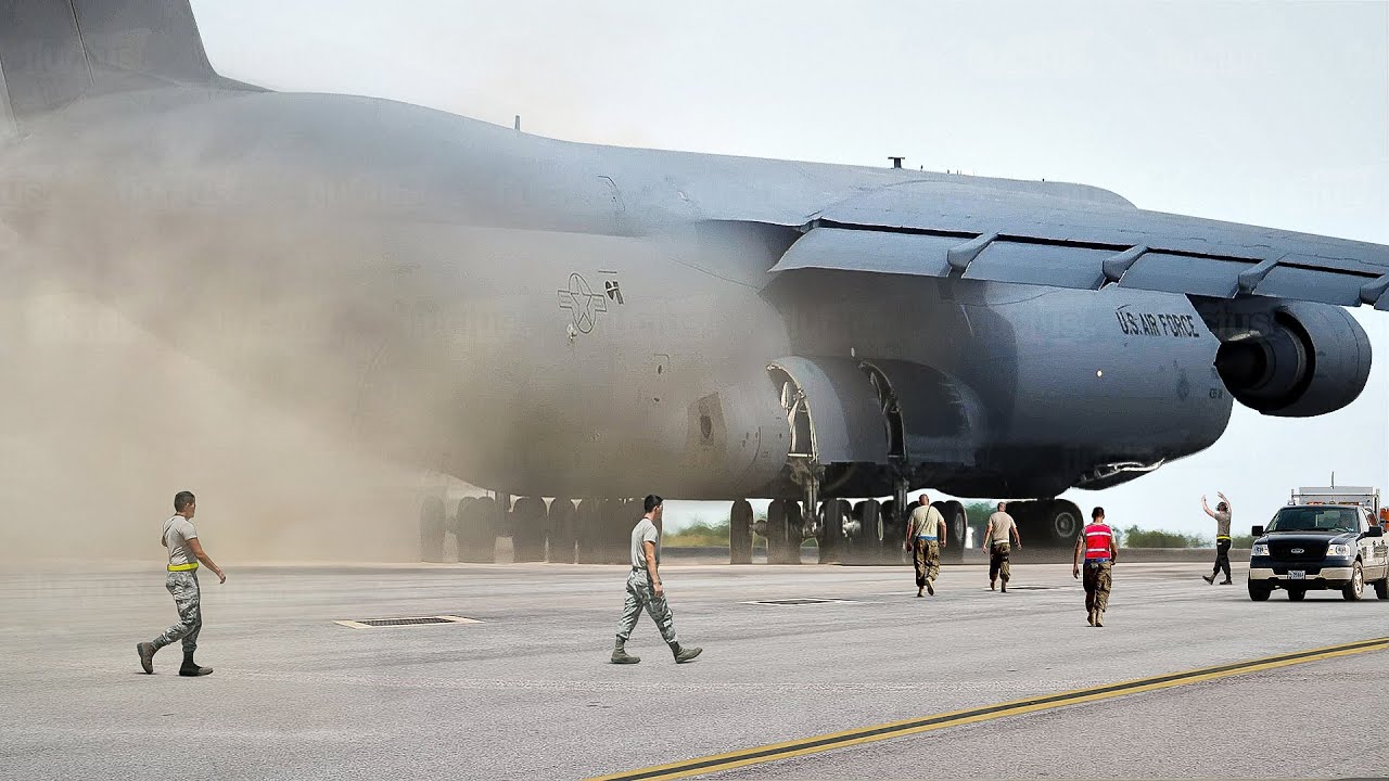 Reason Why US Air Force Largest Aircraft Are so Dangerous During Start ...