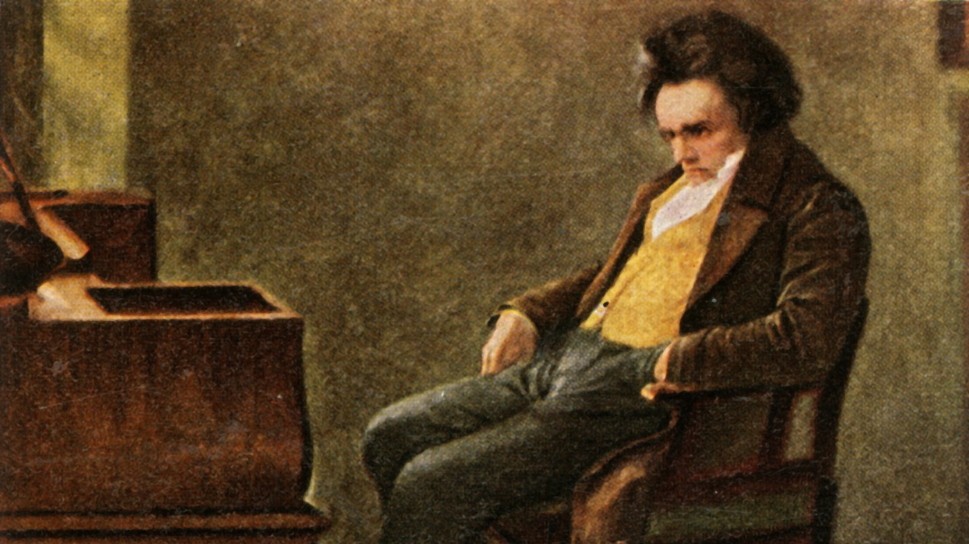 Beethoven was a classical and romantic composer, but his body was full ...