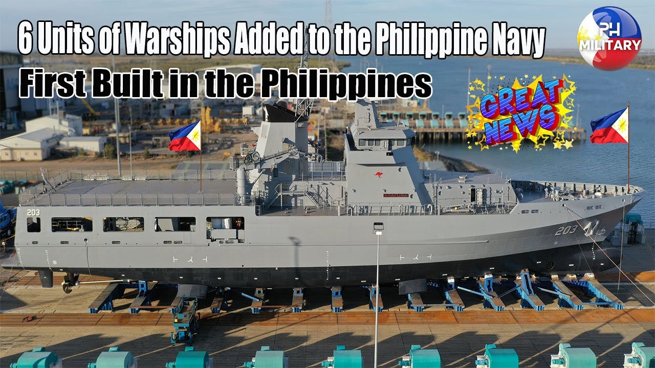 6 Units Of Warships Added To The Philippine Navy First Built In The ...