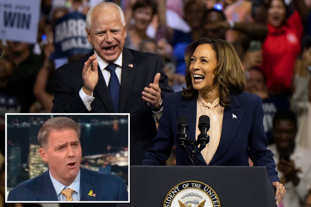 Kamala Harris dragged on CNN for ‘weak sauce’ decision to bring Tim ...