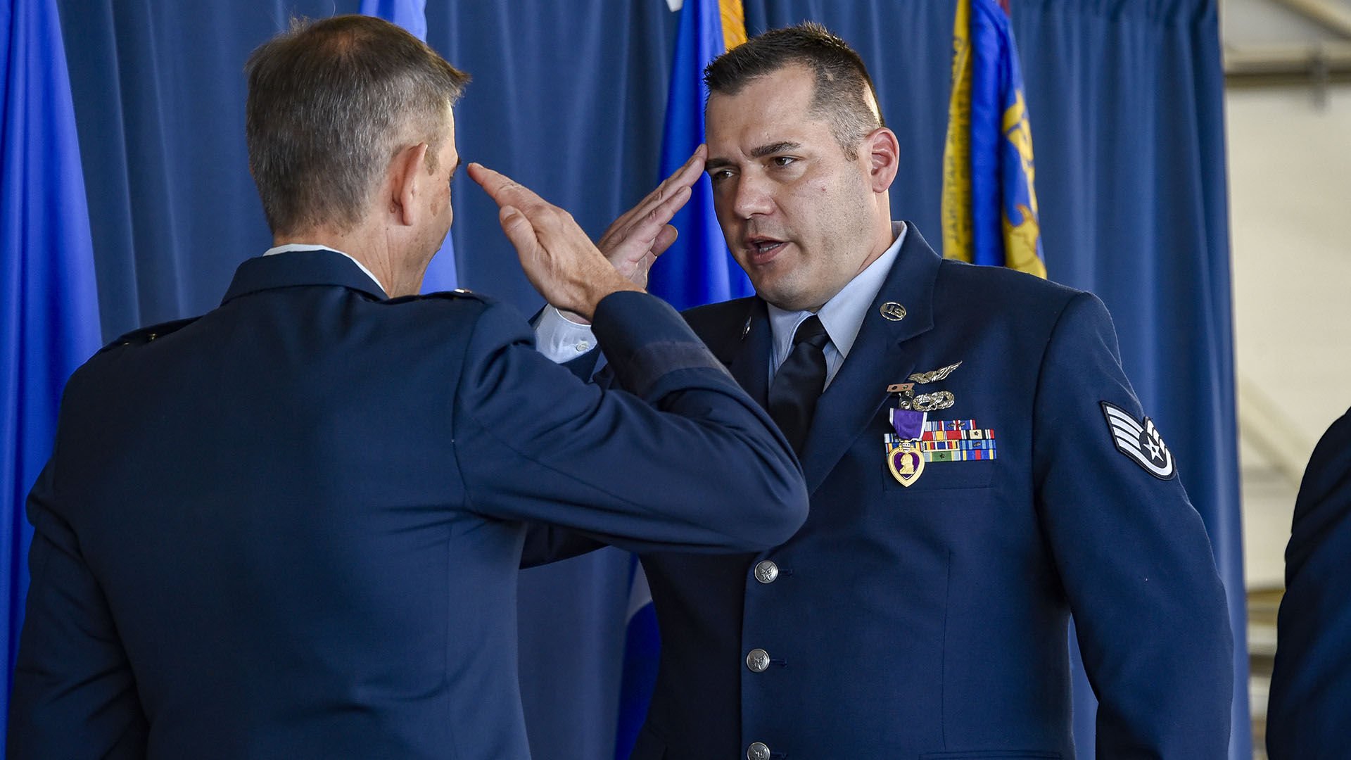 3 Air National Guardsmen awarded Purple Hearts for Tower 22 attack in ...