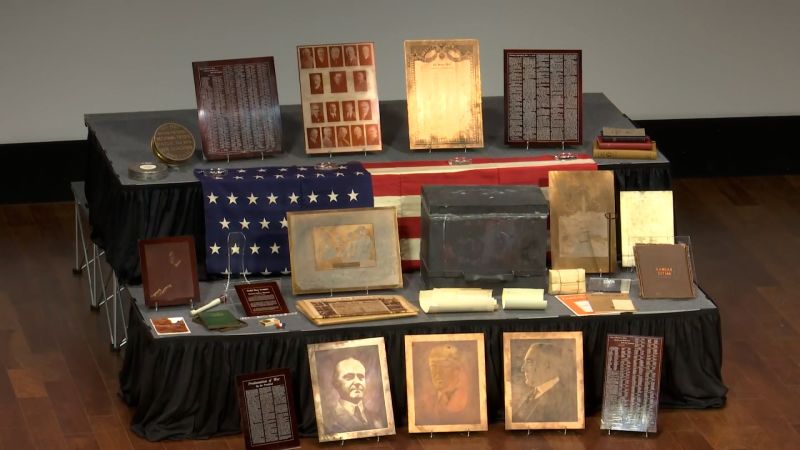 100-year-old artifacts kept inside Kansas City time capsule are ...