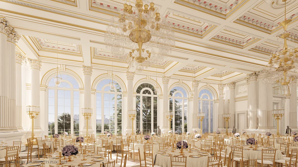 Inside Trump's massive new 90,000 square foot White House makeover ...