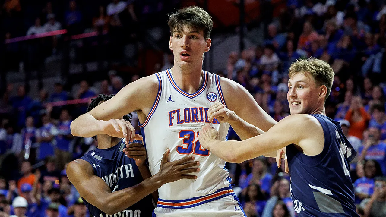 World's tallest teenager Olivier Rioux makes collegiate basketball ...