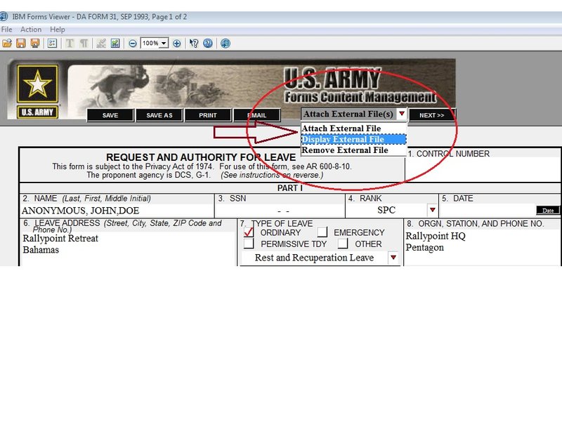 AKO Forms attached external files. Can you attach a PDF document to a ...
