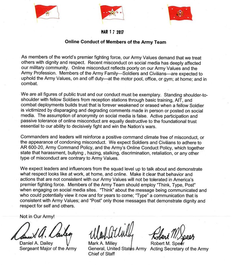 sa_csa_and_sma_tri-signed_letter_online_conduct_of_members_of_the_army ...