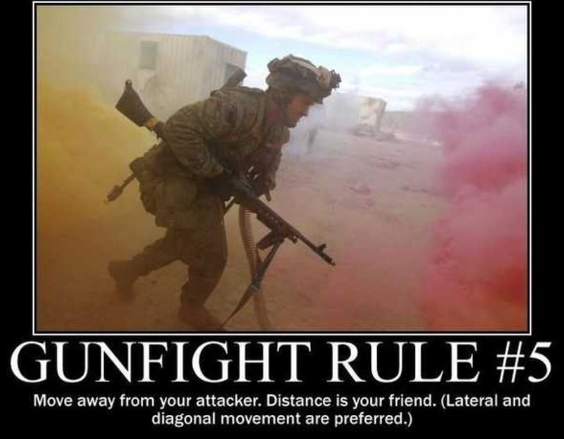 Here is the TWENTY-FIRST of 25 GUNFIGHT RULES appearing nightly in ...