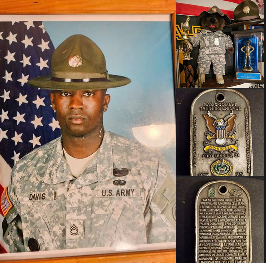 SFC (RET) JOE DAVIS MEMORY SHARE OF THE DAY U.S. ARMY 1989-2014 Basic ...