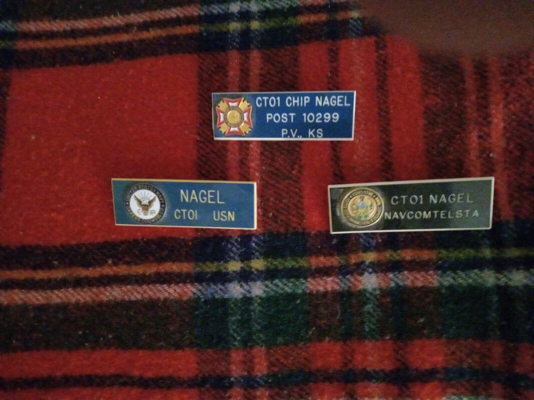 Badges, Name Tags, Post Commander, Division Career Counselor ...