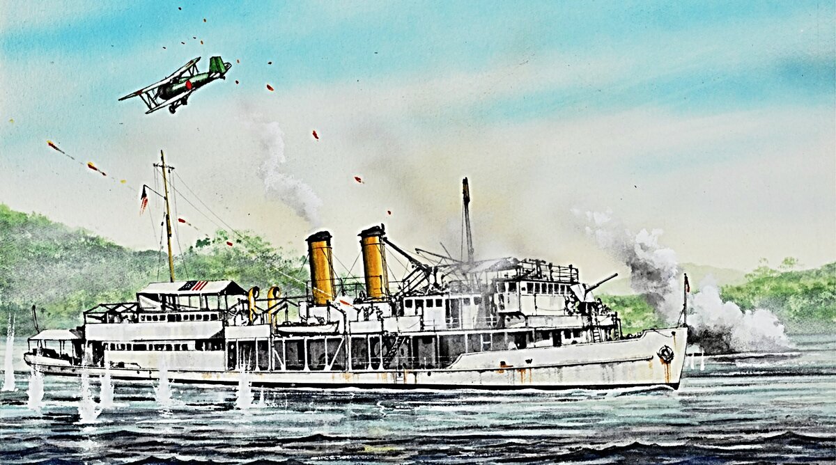 12 Dec 1937: Japanese aircraft and artillery "accidentally" sank the ...