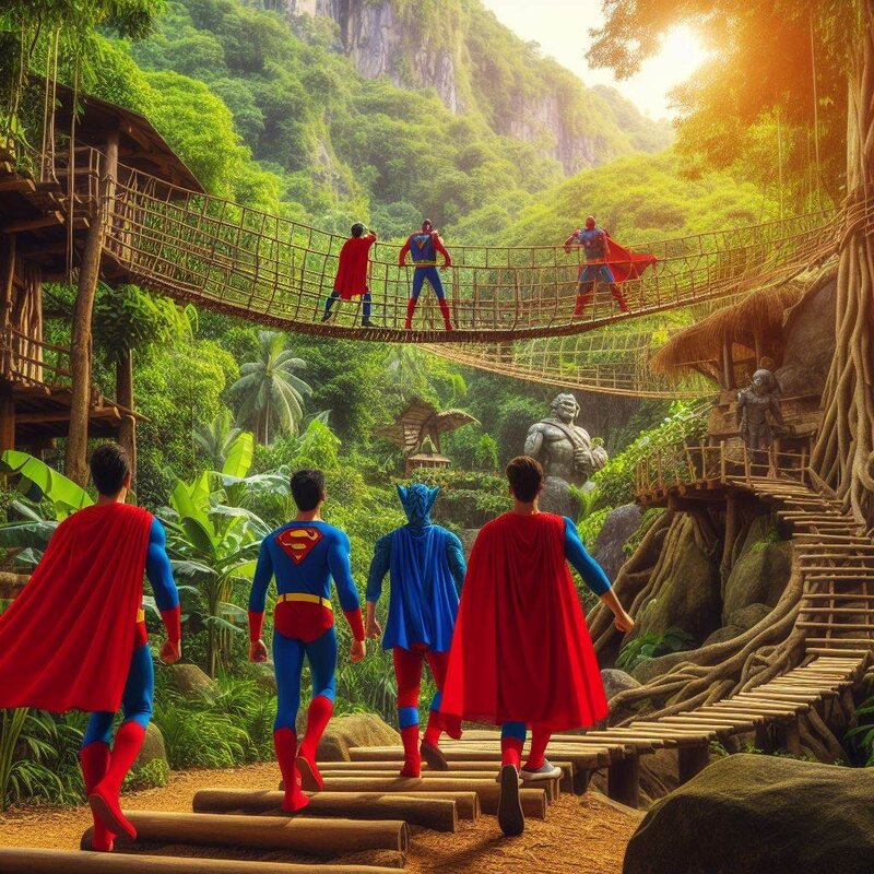 Superheroes on the obstacle course | RallyPoint