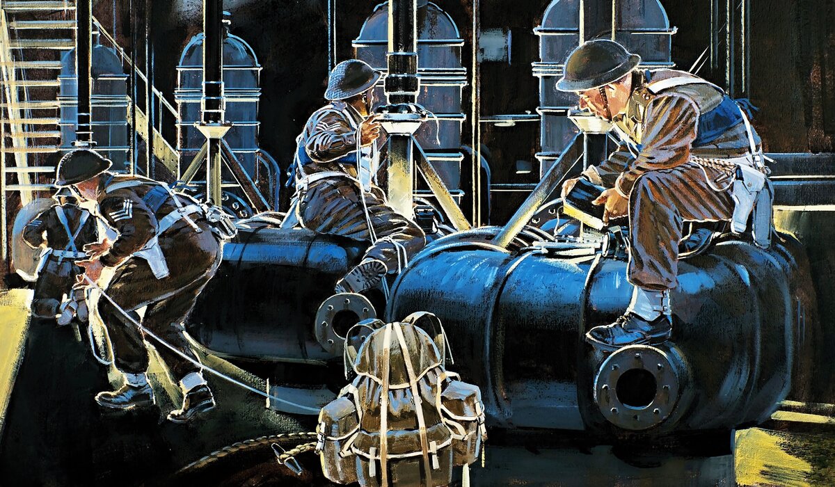 27-28 March 1942: Operation Chariot, a raid involving more than 350 ...