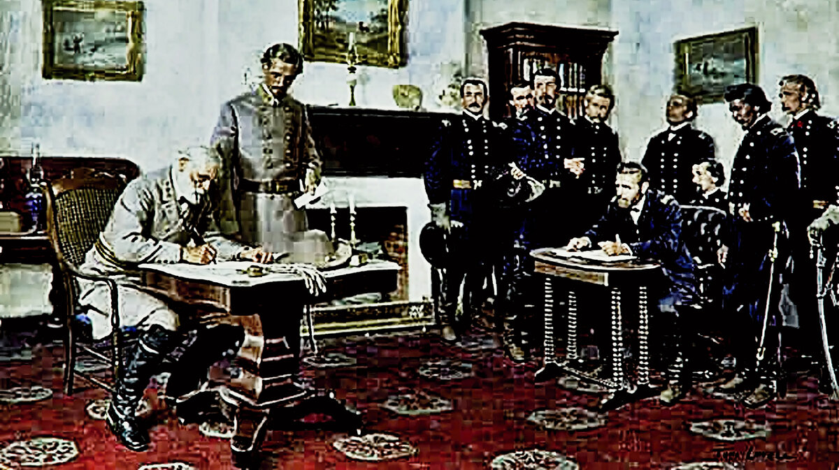9 April 1865: Gen. Robert E. Lee surrendered the Army of Northern ...