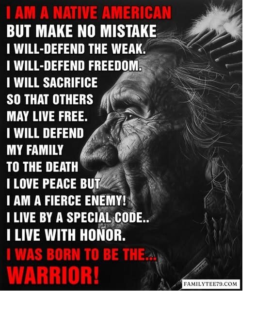 I am only a little Native American, three generations back my Great ...
